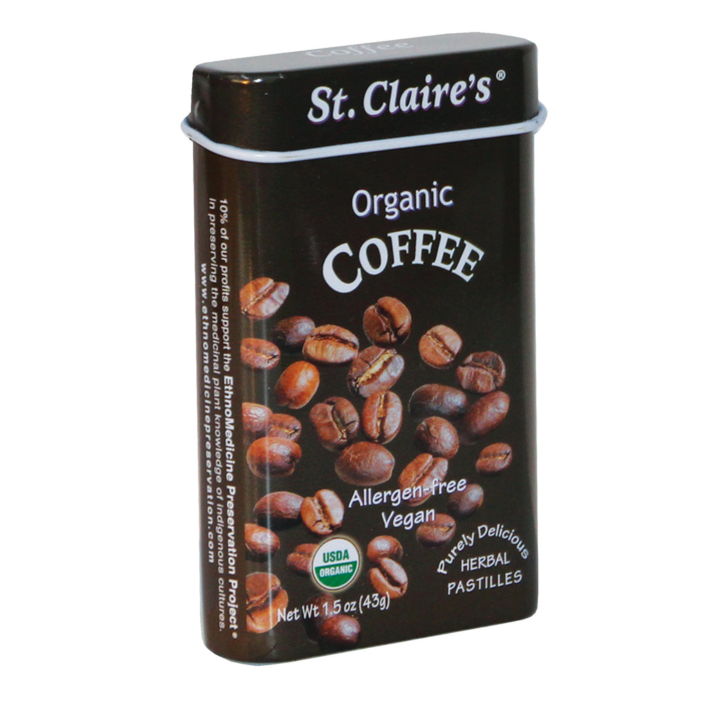 Organic Coffee Herbal Pastilles – St. Claire's Organics